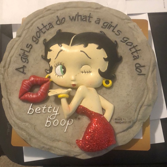 Betty Boop | Art | Betty Boop Stepping Stone | Poshmark
